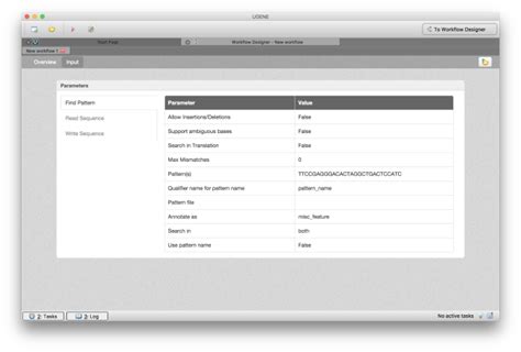 Bioinformatics Workflow Management Systems Introducing Unipro Ugene To Model Bioinformatics