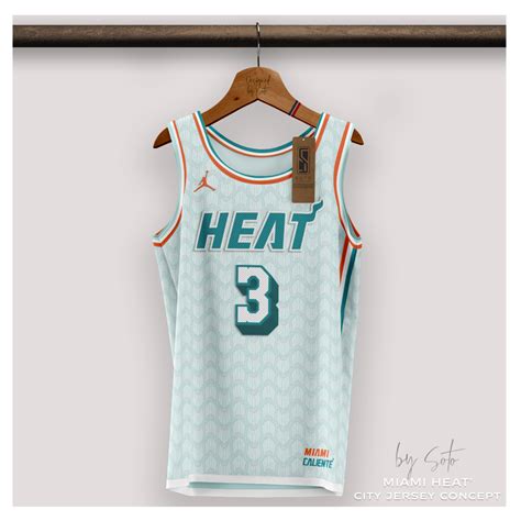 Miami Heat Nba Concept Miami Heat Jersey Redesign Sports Jersey