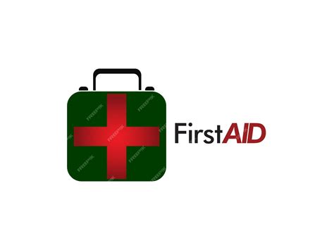 First Aid Kit Sign Template