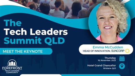 Techleaders Techleadersqld Techleaderconferenceqld Techleaderseventqld Technologyleaders