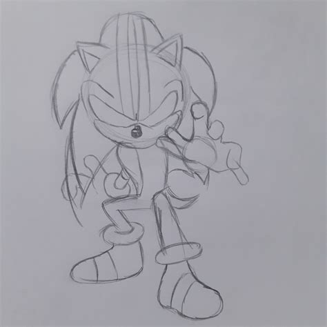 Darkspine Sonic Drawings