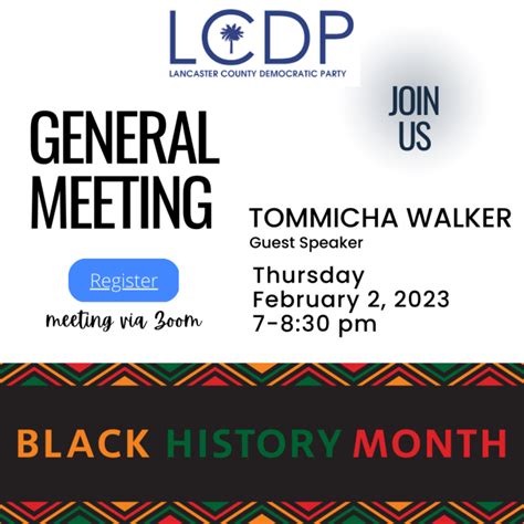Lcdp General Meeting