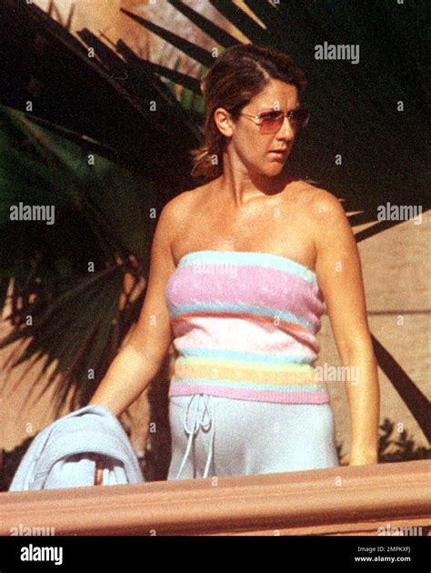 Excl Mavrixfame Pictures Very Pregnant Celine Dion On Vacation With