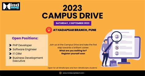 Mindscriptstech Campusdrive Newbeginnings Mindscripts Tech