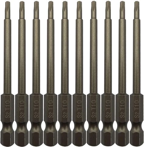 1 4 Inch Torx Star Security Bit T10 75mm Long Tools Sockets