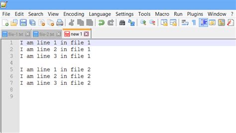 Notepad Combine Plugin Combinemerge Two Or More Files Techtown