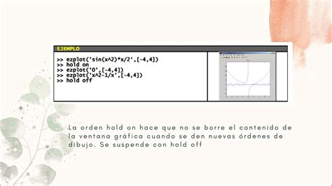 Uso Del Comando Ezplot En Matlab Youtube