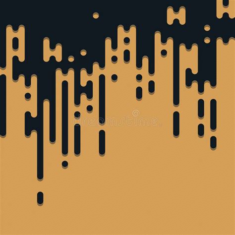 Abstract Rounded Color Lines Halftone Transition Background Illustration Stock Vector