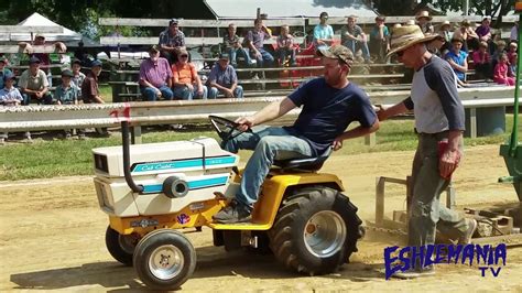Cub Cadet Pulling Tractors Antique Tractor Show