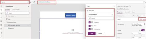 How To Remove A Column From Power Apps Collection