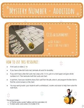 BeeBot Addition Number Bonds To 10 By Miss Carlita TPT