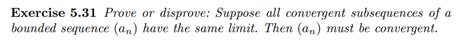 solved exercise 5 31 prove or disprove suppose all