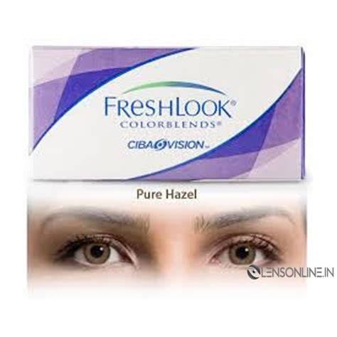 Freshlook Monthly Color Blends Pure Hazel Rs 579
