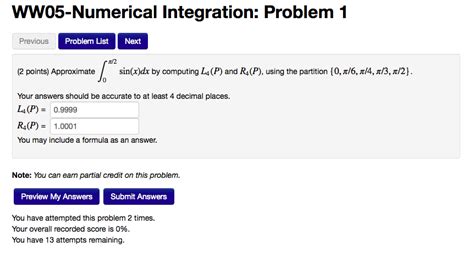 Solved Approximate Integralpi20 Sinxdx By Computing