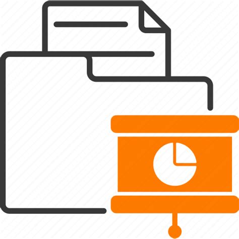 presentation file file slide deck document template projector icon download on iconfinder