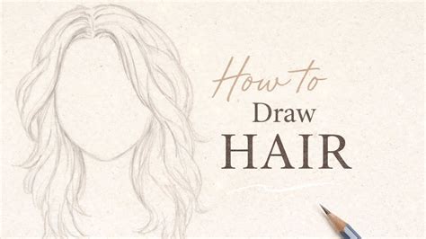 How To Draw Hair Simple And Easy Way ️🥰 Step By Step Beginner Friendly Youtube