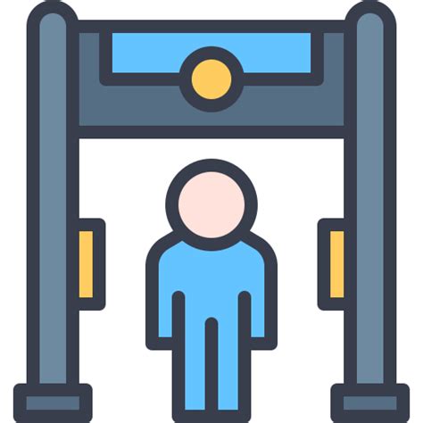 Security Gate Free Travel Icons Security Gate Free Travel Icons