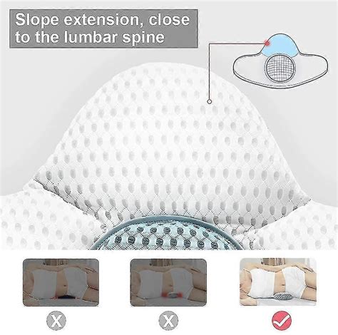 Lumbar Pillow Orthopedic Lumbar Spine Sleep Support Lumbar Support Bed