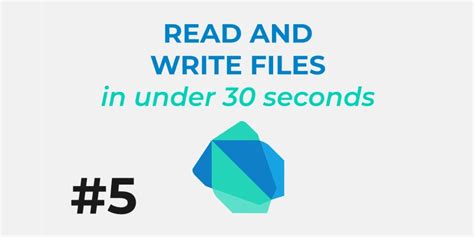 Learn Dart 5 Read And Write Files In Under 30 Seconds Dev Community