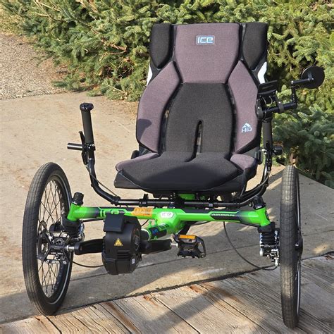 Ice Adventure Hd 26 Fs Pers Chainless Kiwi Green Recumbent Trike