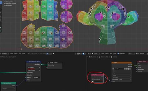 Use Geometry Nodes To Allow Editing Uv Maps In The 3d Viewport As A