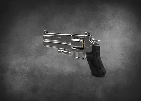 Helldivers 2 P 4 P4 High Quality Senator Pistol 3d Print Model 3d