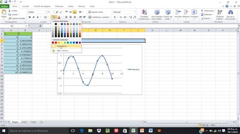 Seno Coseno Y Tangente En Excel Youtube