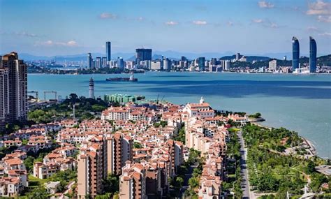 漳州厦门湾 漳州 漳州港 大山谷图库