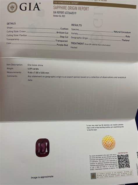 1 Pcs Red Ruby Thailand 409 Ct Catawiki