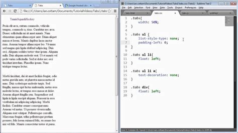 Build A Simple Jquery Tabbing System Youtube