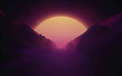 Synthwave壁纸 千图网