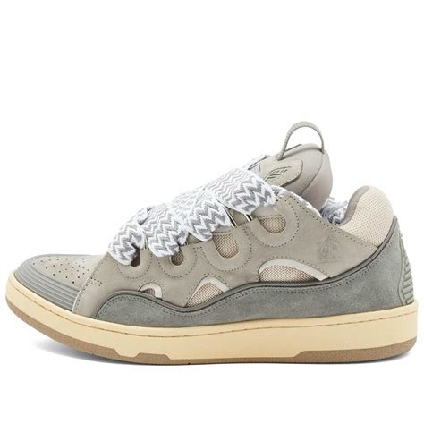 Lanvin Mens Skate Sneakers In Grey Lanvin