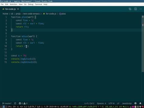 快速修改函数中的局部变量名VSCode版和Emacs版 知乎