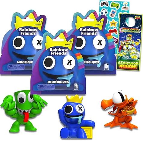 Roblox Rainbow Friends Mystery Blind Bags Toys Set 3 Pack