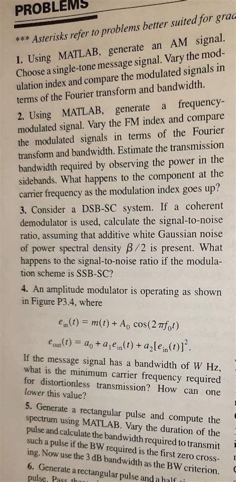 solved problems asterisks refer to problems better