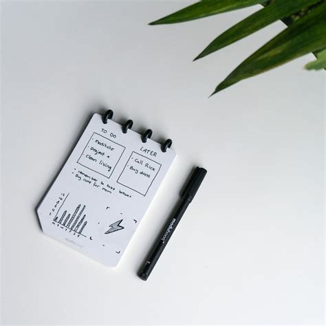 Modubooq Essential Modular Reusable Smart Notebook A6 PATboard