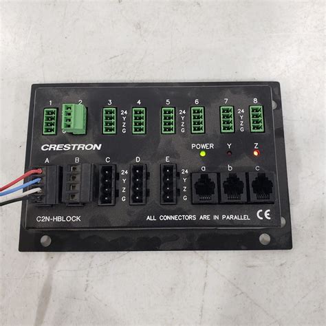 Crestron C2n Hblock Multi Type Cresnet Distribution Terminal Block