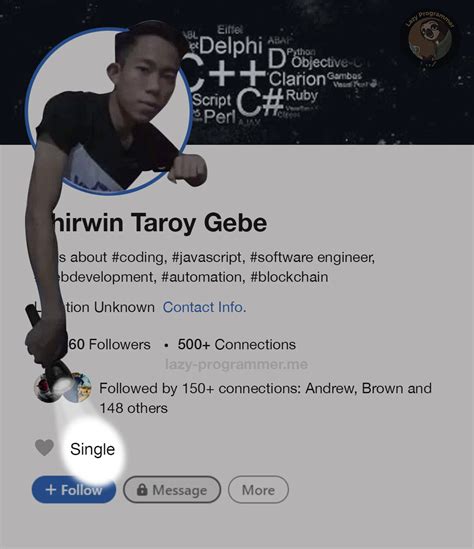 Lazy Programmer On Linkedin I Just Hacked Linkedin Recruiters I Am Open To Work 😂🎉 Join For