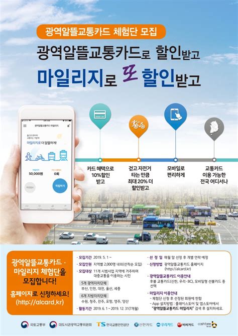 광역알뜰교통카드로 교통비 마일리지 쌓아보자 네이버 블로그