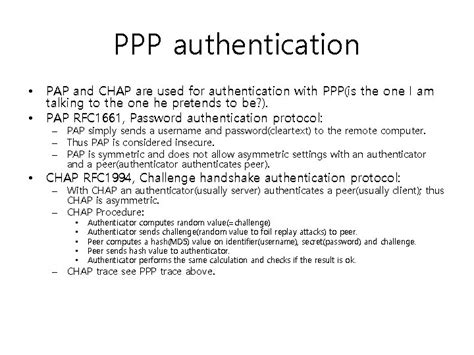 Ppp Point To Point Protocolrfc 1661 Overview Layer