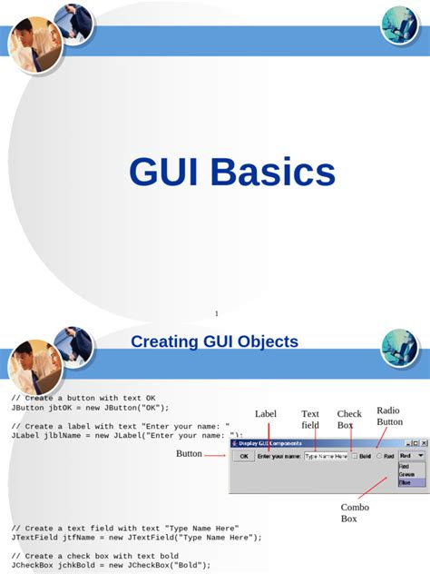 1gui Basic Pdf Typefaces Graphical User Interfaces