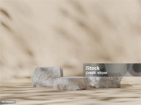 벽에 분기와 그림자가있는 추상적 인 기하학적 구성 3d 렌더링 화장품 디스플레이는 갈색 배경에 서 있습니다 3d 렌더링 0명에 대한 스톡 사진 및 기타 이미지 Istock