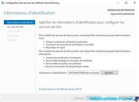 Install And Configure Cep And Ces Servers For Certificate Requests From A Workgroup On Windows