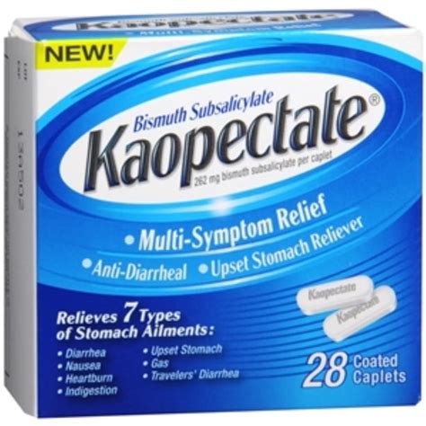 Kaopectate Multi Symptom Relief Coated Caplets 28 Ea