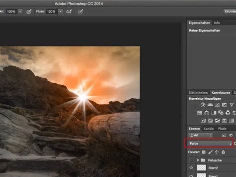Виды и стили с помощью Photoshop контровой свет и флэры