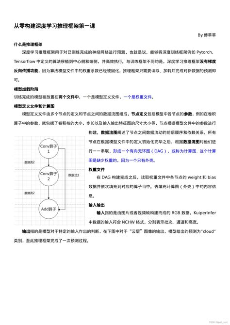 自制深度学习推理框架 前言 第一课 腾讯云开发者社区 腾讯云
