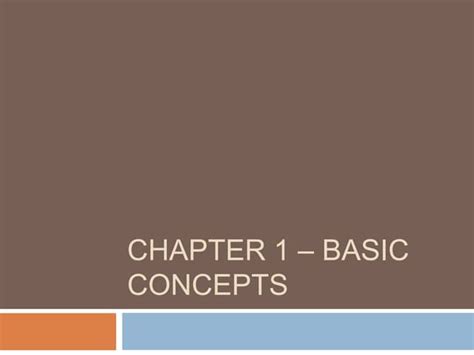 Chapter 1 Basic Conceptsupdatedpptx