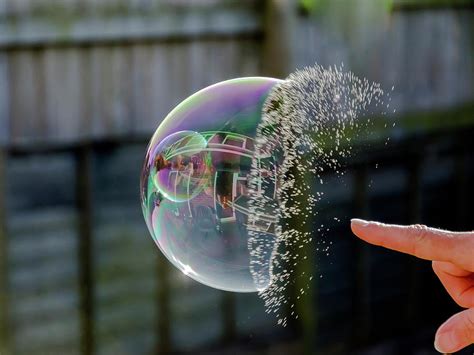 Soap Bubble Burst