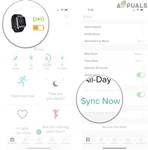 fix fitbit not syncing