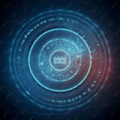 Digital Workflow And Data Visualization Premium Ai Generated Image